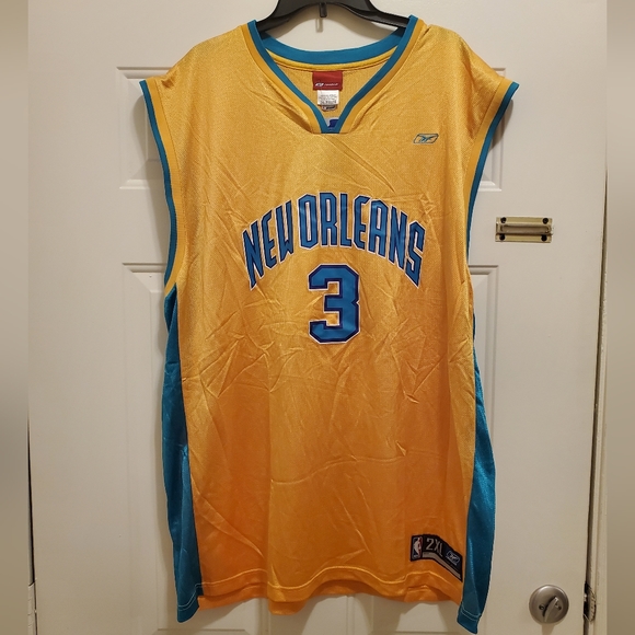 Reebok | Shirts | Mens Chris Paul New Orleans Pelicans Jersey Cp3 ...